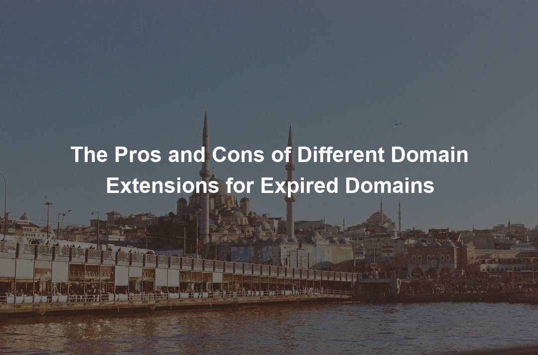 The Pros and Cons of Different Domain Extensions for Expired Domains ...